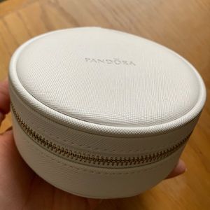 Pandora | Jewelry | Nwot Limited Edition Retired Pandora Leather Round ...